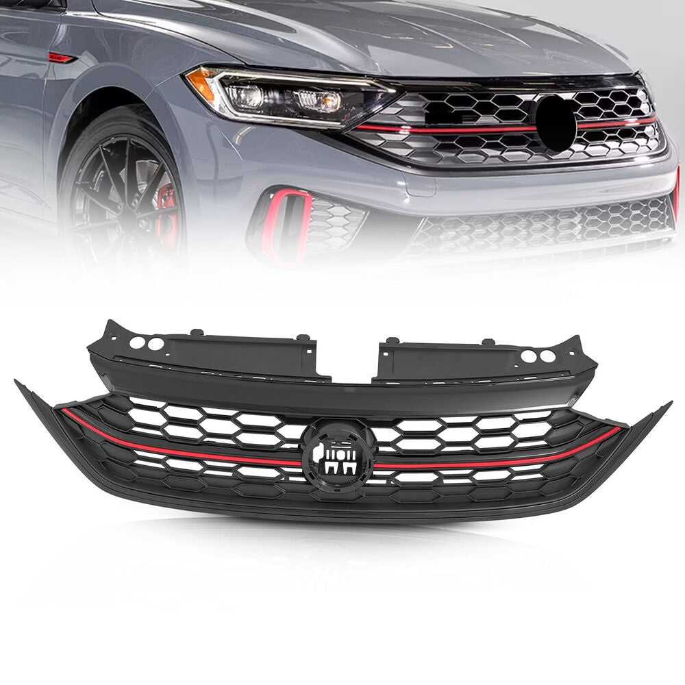 Buy Enhance Your VW Volkswagen Jetta: 2022-2024 Front Bumper Grille ...