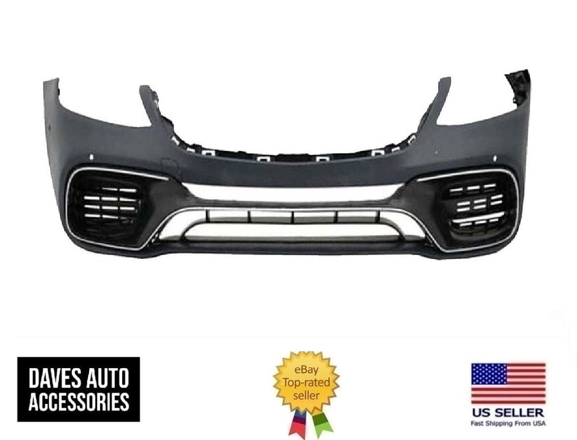 AMG Body kit Bumper S63 S-Class facelift S550 S560 Tips Front Rear New ...