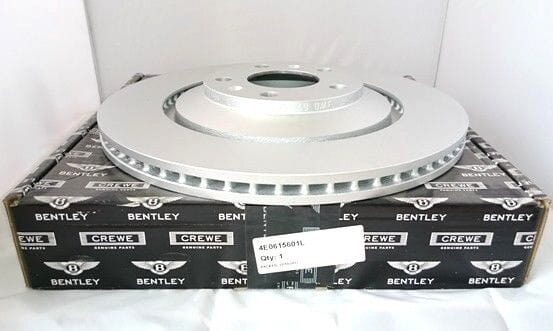 Buy Bentley Continental GT & Flying Spur Rear Brake Rotors Set x 2 Free ...