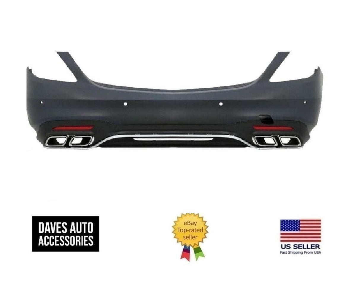 S-Class AMG Bumper S63 Body kit Tips S550 S-Class facelift S550 S560 N ...